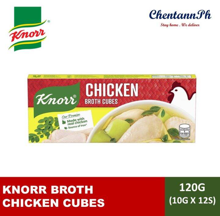 Knorr Chicken Broth Cubes 120g (10g X 12 pieces) | Lazada PH