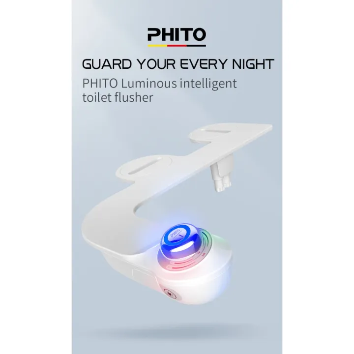 Phito Luminous Knob Non Electric Bidet Toilet Seat New Style Bidet