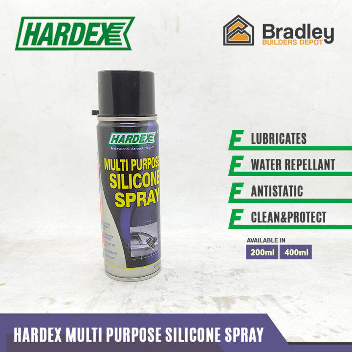 Hardex Multi Purpose Silicone Spray (200ml/400ml) | Lazada PH