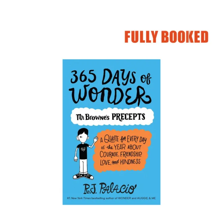 365 Days of Wonder: Mr. Browne's Precepts (Paperback) by R. J. Palacio ...
