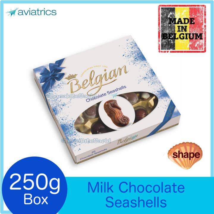 Belgian Seashells Milk Chocolate 250g (Made in Belgium) | Lazada