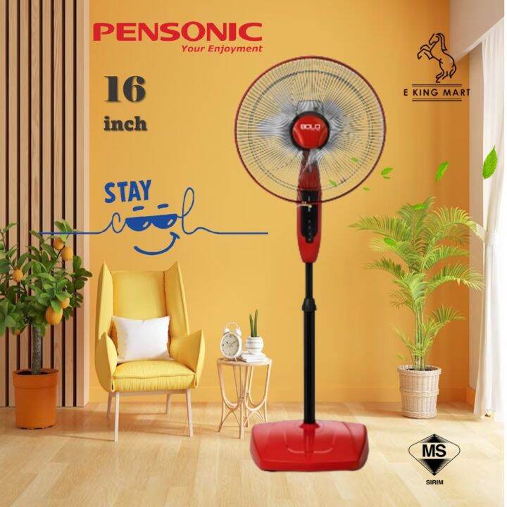 Pensonic BOLD Series Stand Fan 16" PSF-4502 With Strong Base & Motor 3 ...