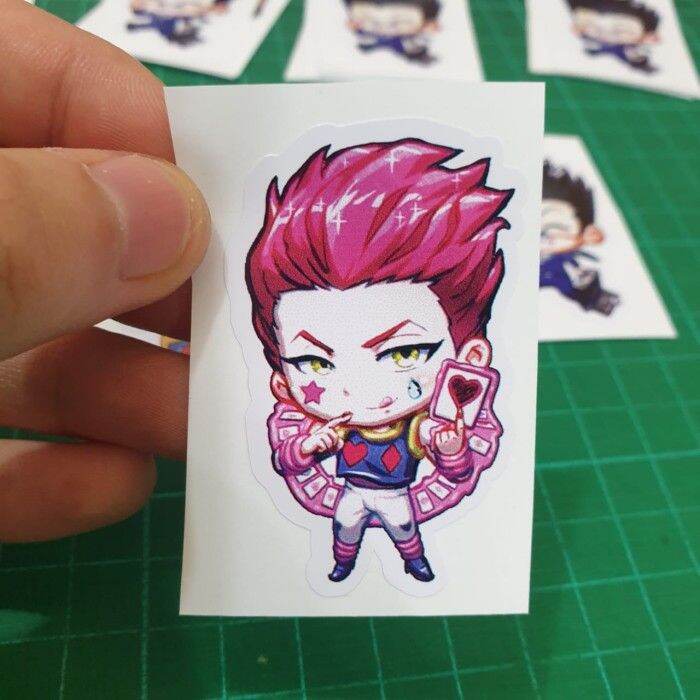 Sticker Anime Hunter X Hunter Set - Hisoka | Lazada Indonesia