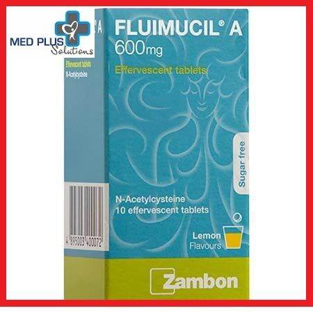 Zambon Fluimucil A 600mg Effervescent Tablets 10s (For Adult) (Exp:3/ ...