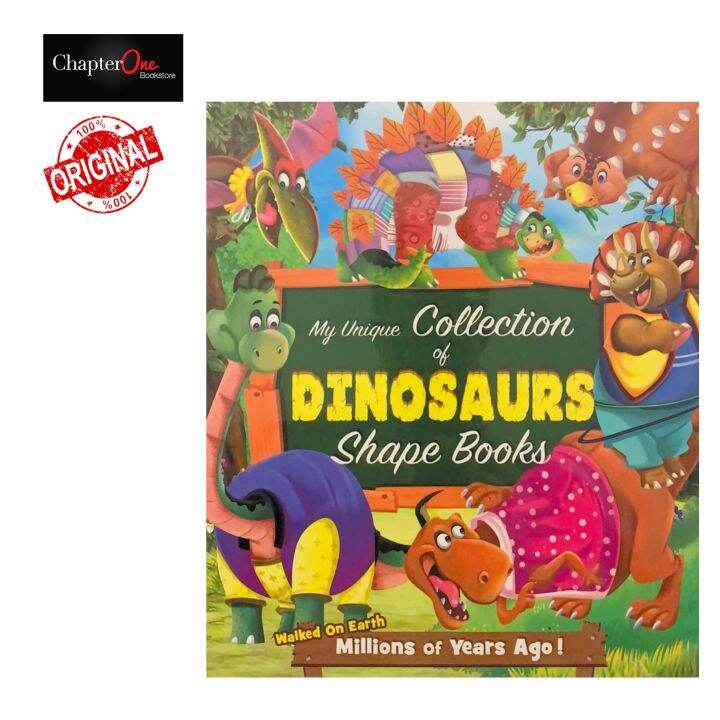 [Mind To Mind] My Unique Collection of Dinosaurs Shape Books ...