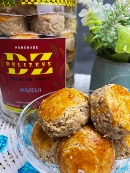 Biskut Premium – Delizess – Mazola (Kuih Kacang) - Homemade | Lazada