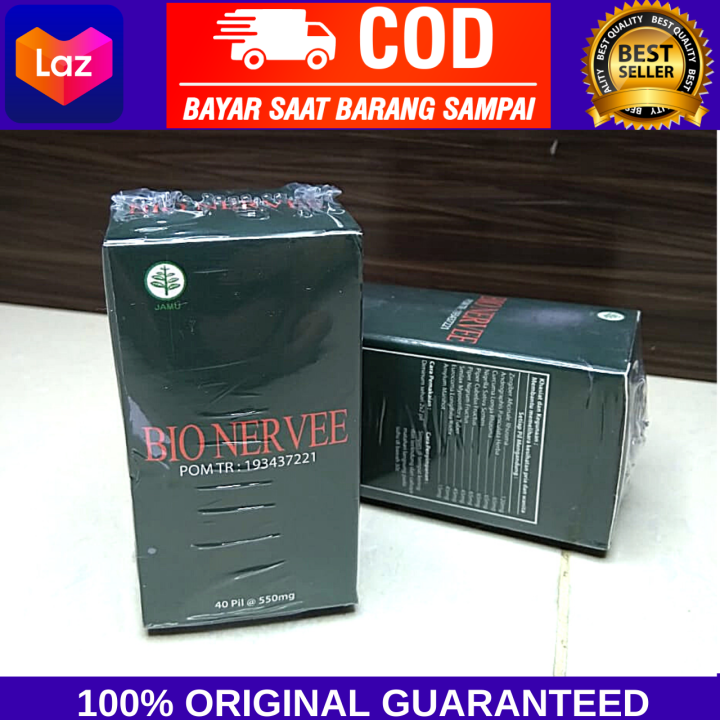(BISA COD) Bio Nervee / Bionerve Supplement/Vitamin Sendi Tulang 40 ...