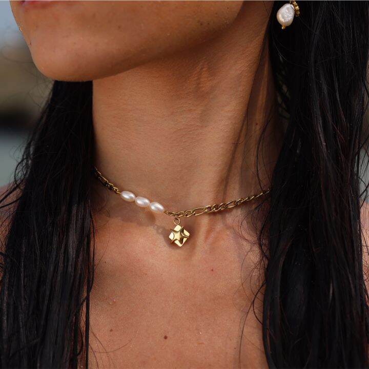 Valichain - Pearl Paradise Choker | Lazada.co.th
