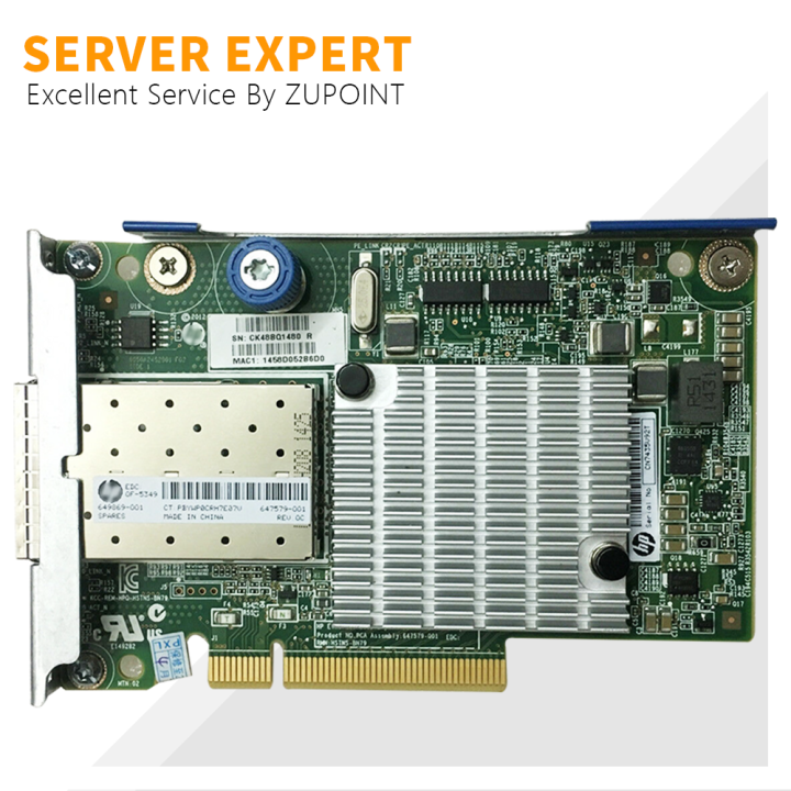 ZUPOINT Proliant Gen8 530FLR Network Interface Controller SFP 2 Port ...