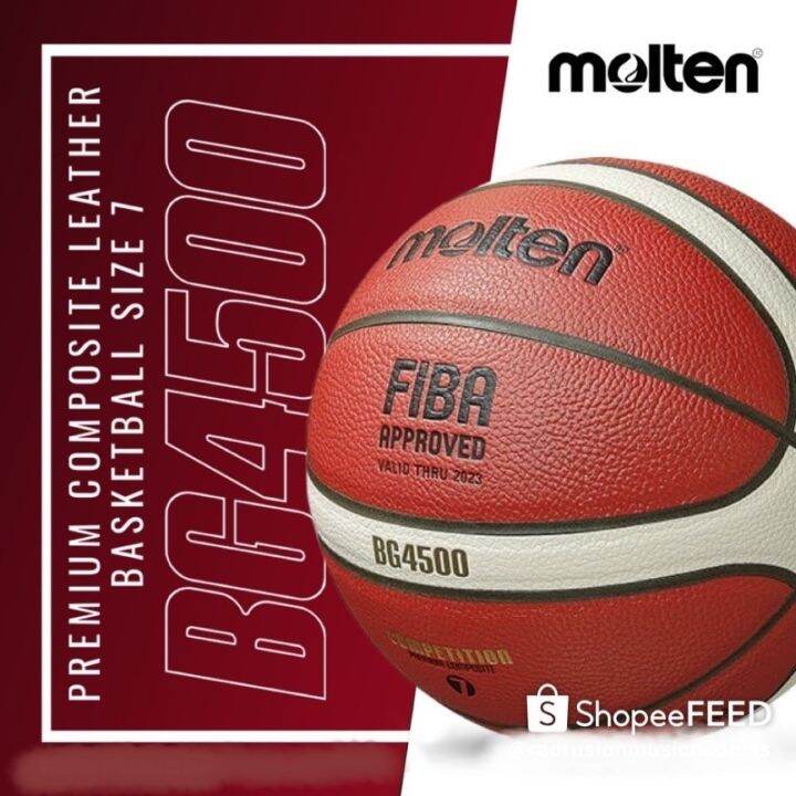 【Ready Stock】 Molten BG4500 Basketball (New Model) Authentic Molten ...