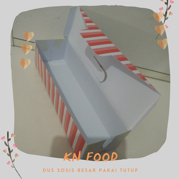 Dus Sosis kecil - box sosis dengan tutup isi 50 pcs | Lazada Indonesia