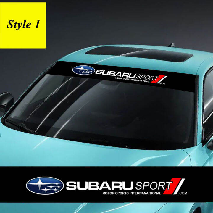Car windshield sticker suitable for Subaru WRX BRZ DRL XV STI Impreza ...