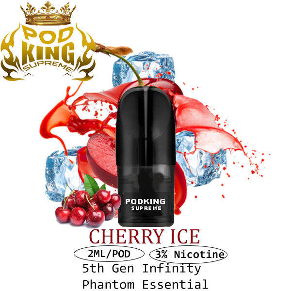 LEGIT POD KING SUPREME RELX 5TH GEN INFINITY PHANTOM (CHERRY ICE ...
