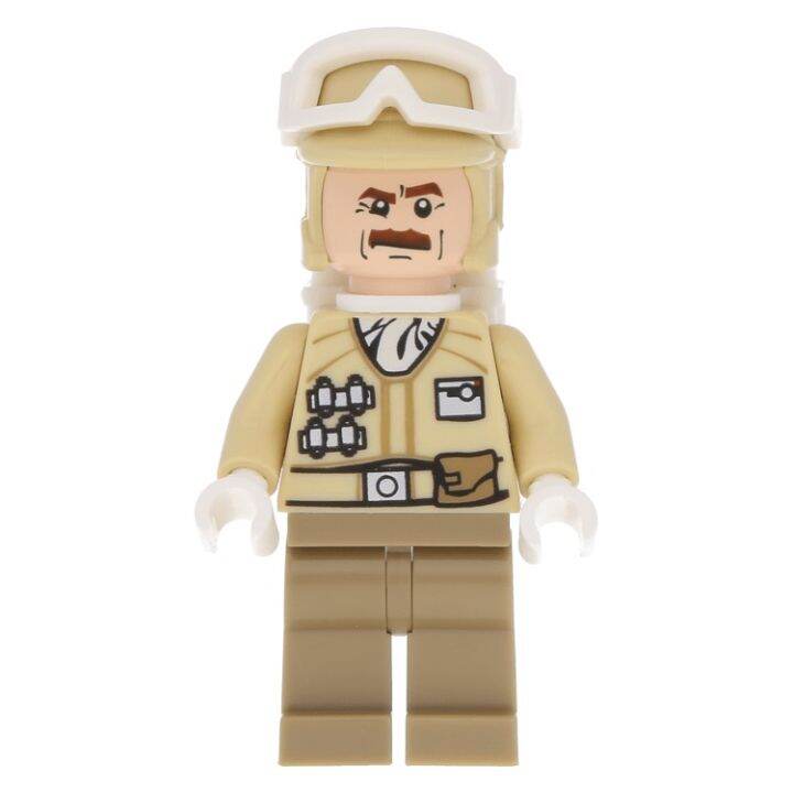 LEGO® 9509 STAR WARS™ Hoth Rebel Trooper Tan Uniform (Moustache)(SW0425 ...