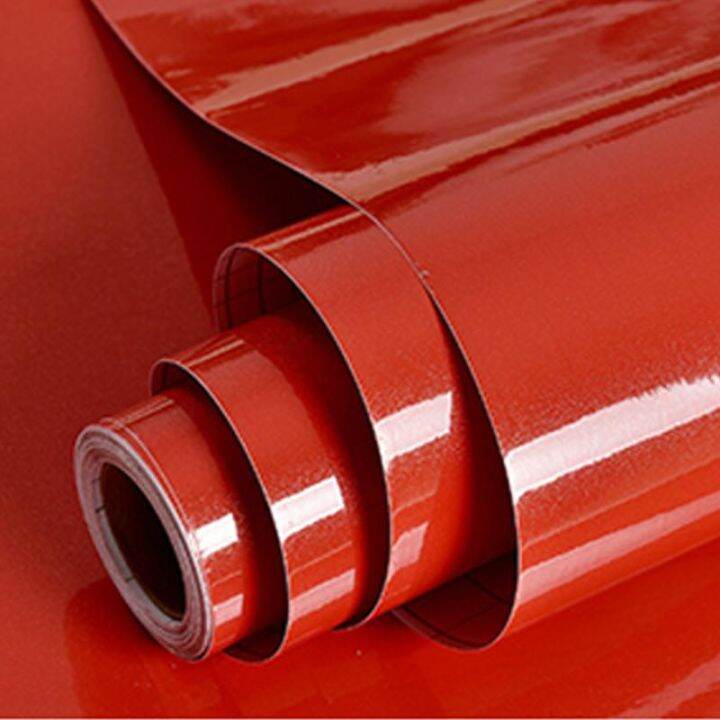 SC Wallpaper SUPER PREMIUM GLOSS RED METALLIC SERIES (40CM x 5M) High ...