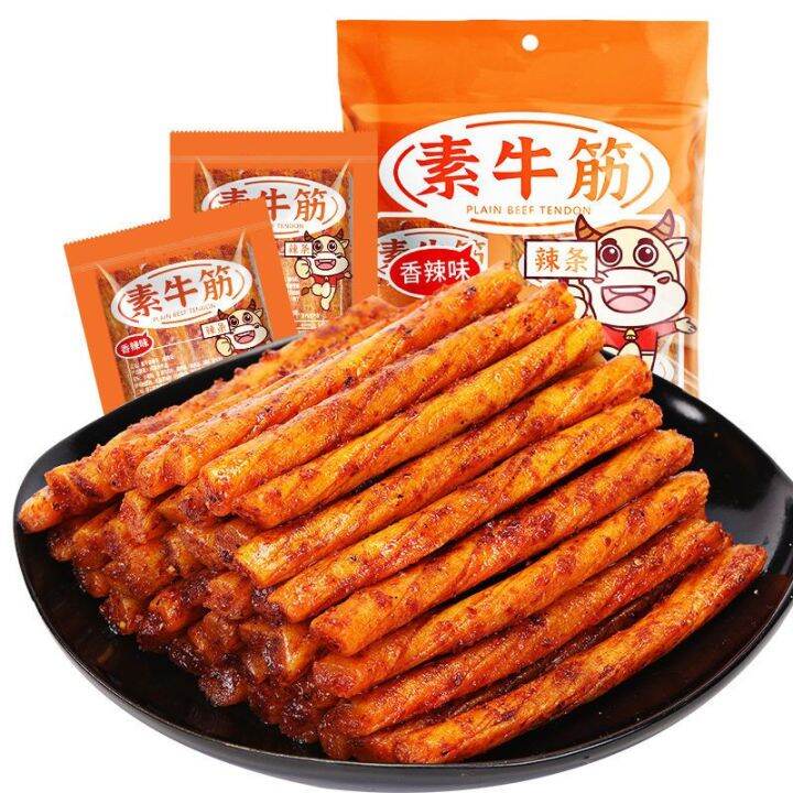 XUPAI Spicy Small Gluten Spicy Strip Snacks 180 กรัม | Lazada.co.th