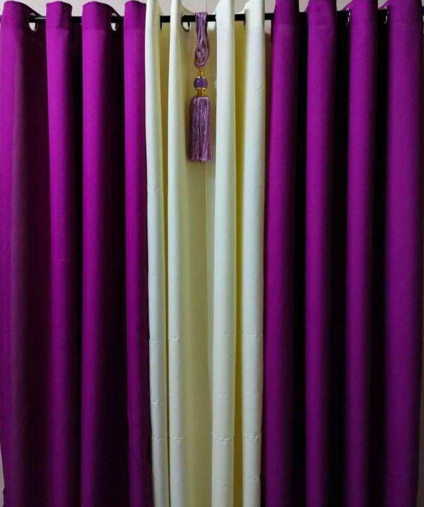 VIVA MAGENTA Lucky Color Of the Year 2023 MAKAPAL Groomet Ring Curtain ...