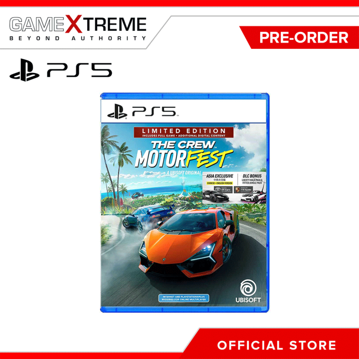 Pre Order PlayStation 5 The Crew Motorfest Limited Edition [Asian ...