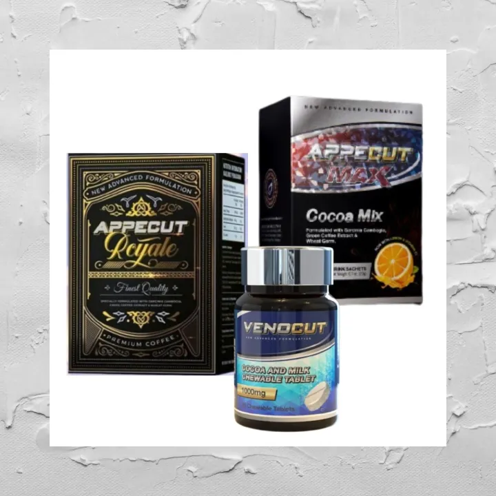 Original HQ - APPECUT CHOCO MAX / COCOA MAX 15 Sachets / VENOCUT 15 ...