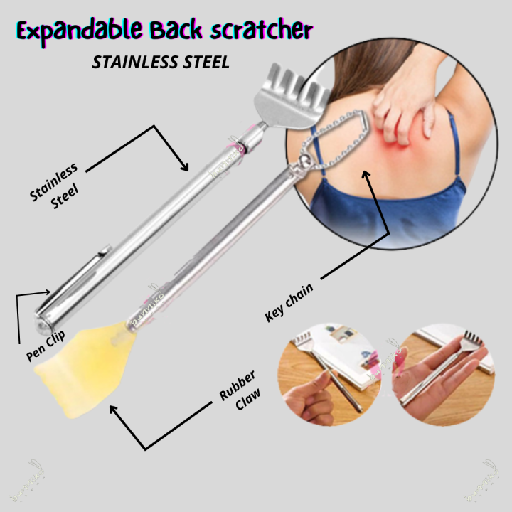 Extendable Telescopic Backscratcher Massager High Quality Stainless ...