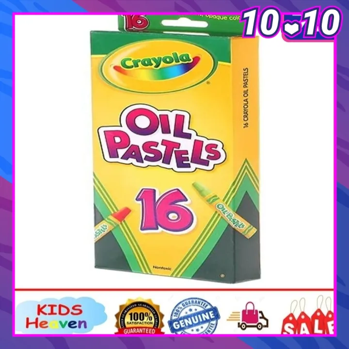 Crayola Oil Pastels 16 colours (100.0% Original) | Lazada
