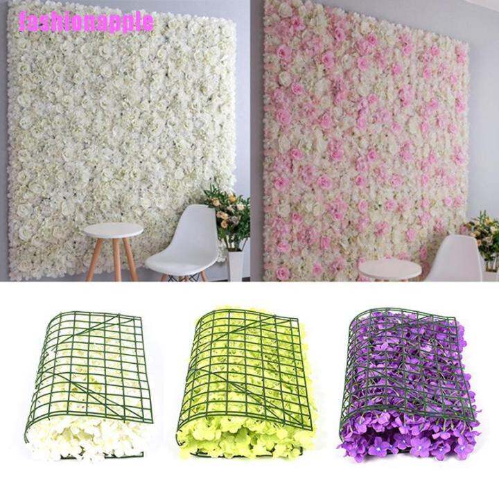 FAPH 60X40CM Artificial Hydrangea Flower Wall Panels Wedding Venue ...