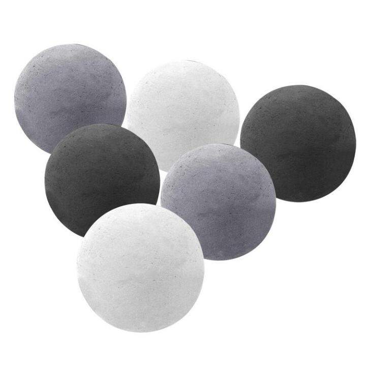 Fireplace Ceramic Balls 6PCS Heatproof Fire Resistant Ceramic Fireball ...