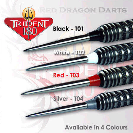 Dart Accessories - Winmau Trident 180 Point Cones - 12pcs Flight ...