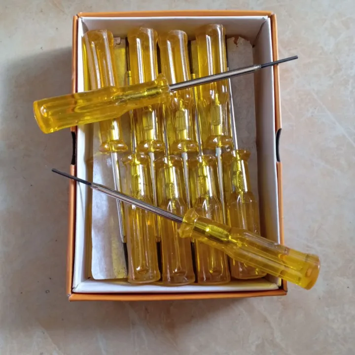 OBENG MINI BULAT,BUAT BUKA TUTUP BAUT JARUM | Lazada Indonesia