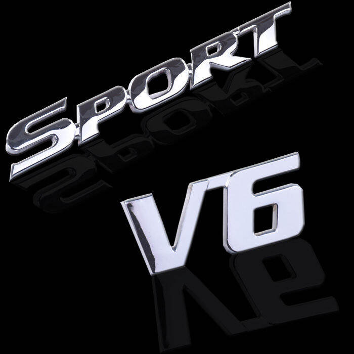 Special for Highlander car sports car logo V6 AWD letter stickers ...