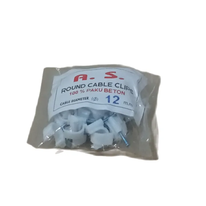 Klem Kabel 100% Paku Beton Tersedia ukuran 12mm 17mm 19mm Dan 22mm ...
