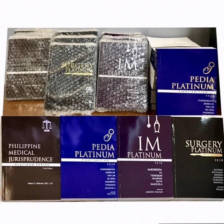 PLAT SERIES OBGYN Platinum Pedia Platinum IM Platinum Surgery Plat Medjuris Plat OB gyne gold ...