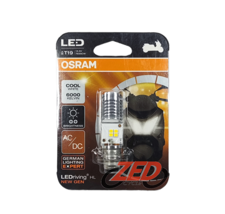 Osram T19 Motorcycle LED Headlight Bulb 1 Leg | Lazada PH