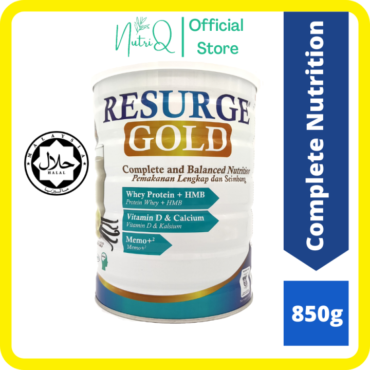 Resurge Gold Vanilla Flavour 850gram Ensure Complete and Balanced ...