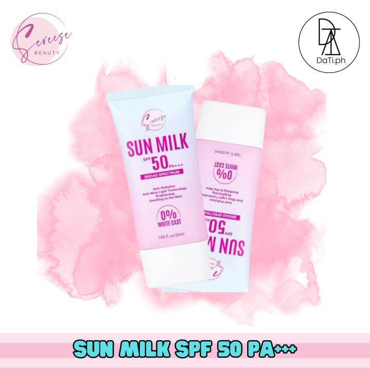 Sereese Beauty SunMilk Sun Milk Sunscreen Spf 50 | Lazada PH