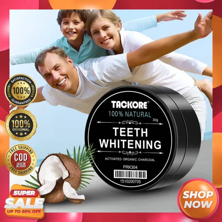 Handy Man Original Teeth Whitening Oral Care Charcoal Powder 100% ...