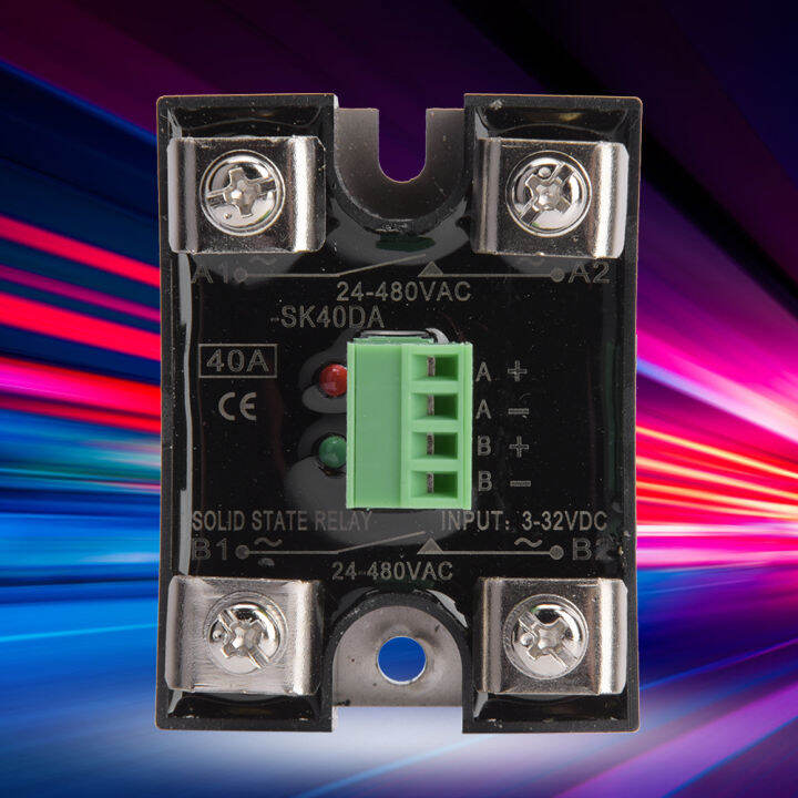 BERM Solid State Relay Dual DC Control Dual AC DC Control AC Relay Voltage Controller Current ...