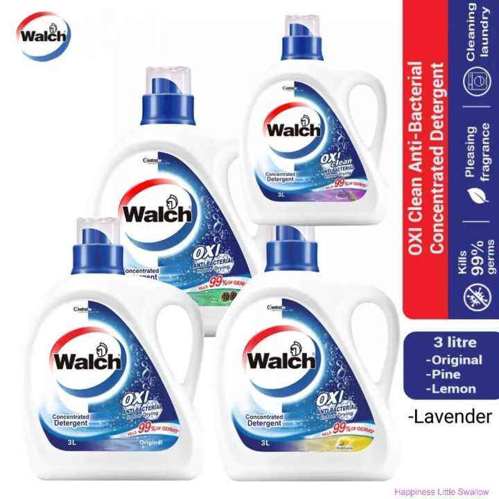 Walch OXI Clean Anti-Bacterial Concentrated Detergent (3L) | Lazada