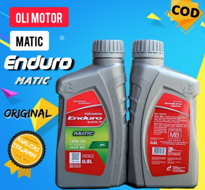 PERTAMINA ENDURO METIC 800 ML ORIGINAL OFFICIAL | Lazada Indonesia
