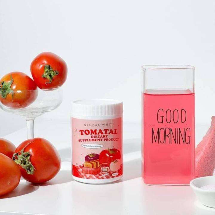ของแท้ พร้อมส่ง TOMATAL น้ำชงมะเขือเทศ 3สี คอลลาเจนมะเขือเทศ GLOBAL ...