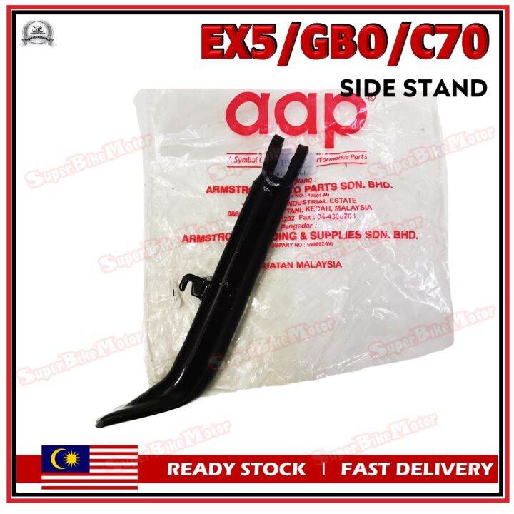 HONDA EX5 / GBO / C70 - 100% Original AAP Side Stand / Tongkat Tepi | Lazada