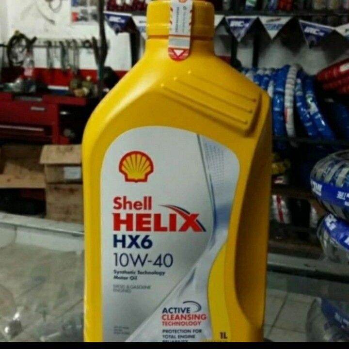 Shell Helix HX6 10W40 1 liter | Lazada Indonesia