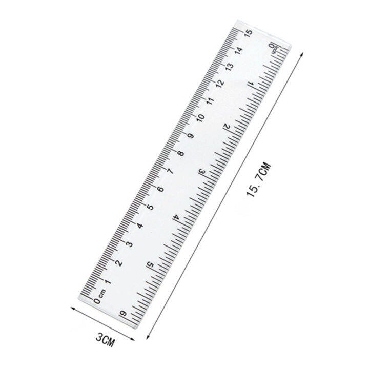 1 pc. Ruler Plastic Ordinary 6" | Lazada PH