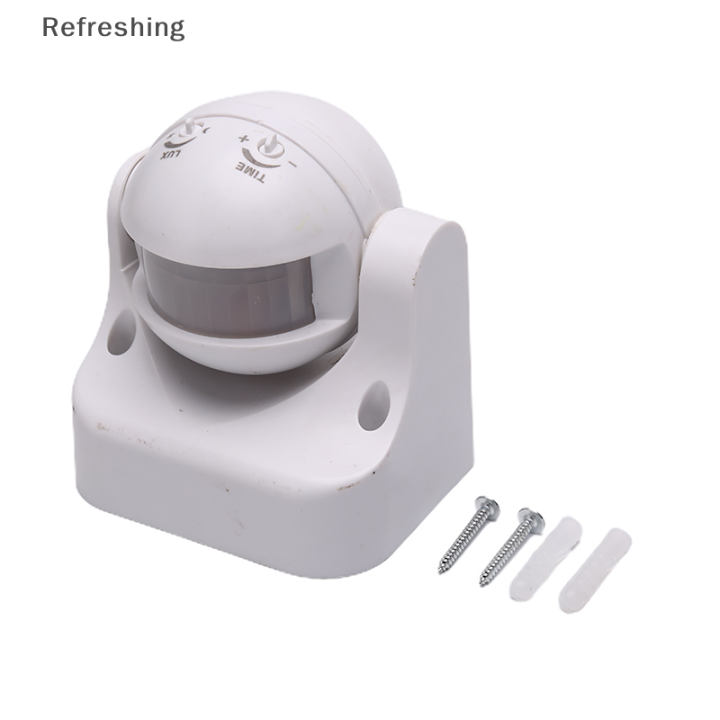 Refreshing AC 220V-240V 110V 180 Degree Outdoor IP44 Infrared Motion ...