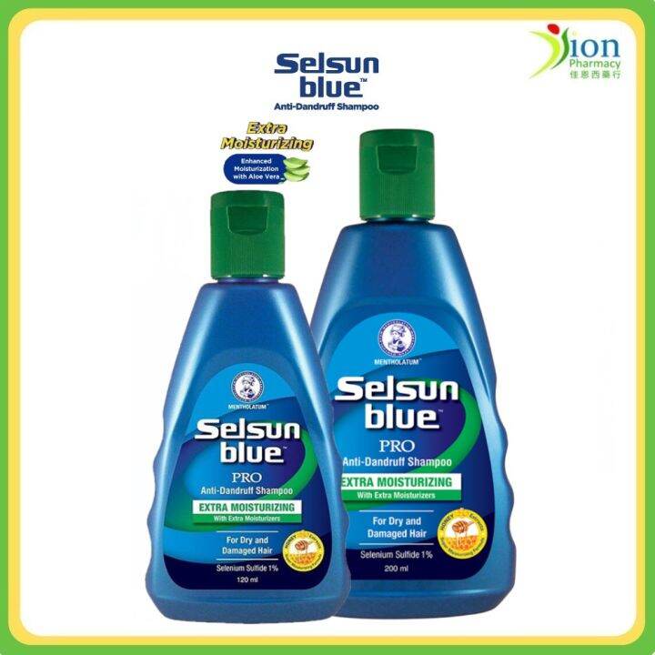 SELSUN BLUE PRO EXTRA MOISTURIZING ANTI-DANDRUFF SHAMPOO | Lazada