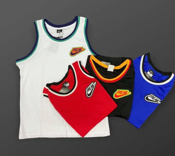 Basketball Jersey High Quality Round Neck Jersey Sando Fashion Unisex ...