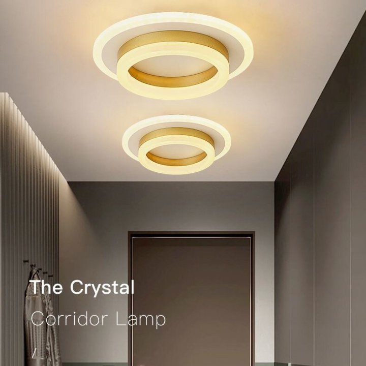 Modern LED Tricolor Change Light Ceiling Light Balcony Aisle Corridor ...