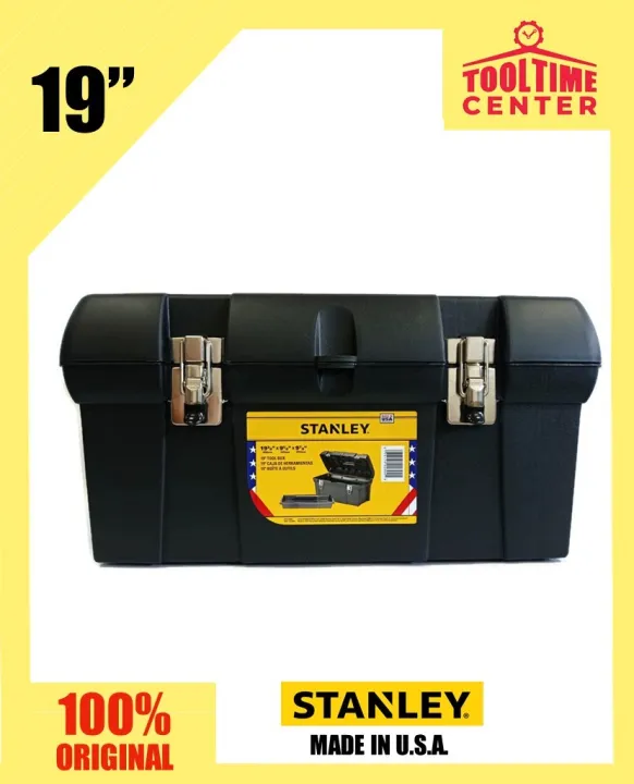 Stanley Tool Box with Metal Latch 19" Made in U.S.A STST19005 | Lazada PH