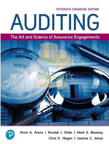 Buku Auditing Fifteenth Canadian Edition - Alvin A. Arens | Lazada ...