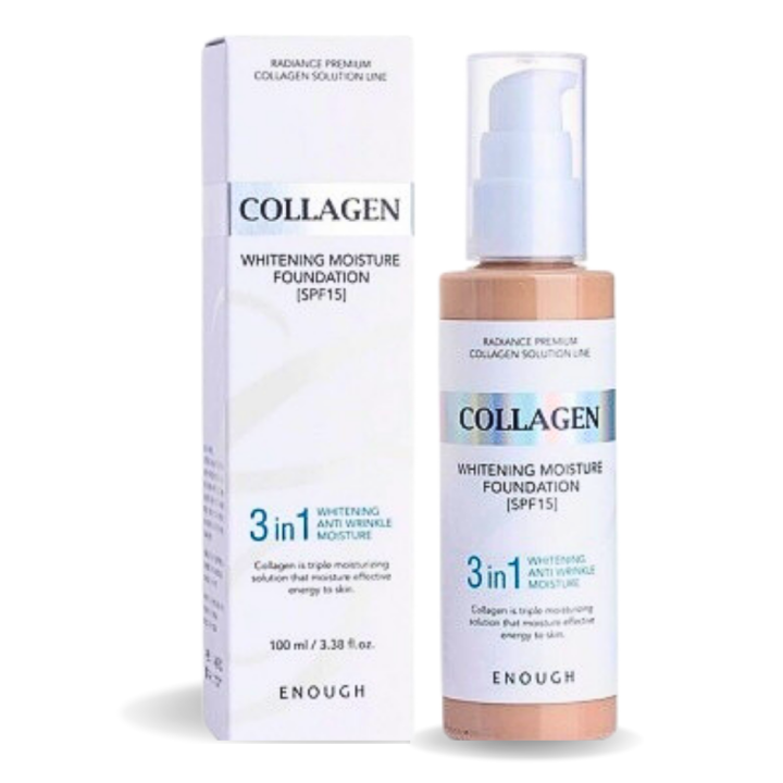 COLLAGEN WHITENING MOISTURE FOUNDATION WITH SPF15 SHADE #13 100ML (MADE ...